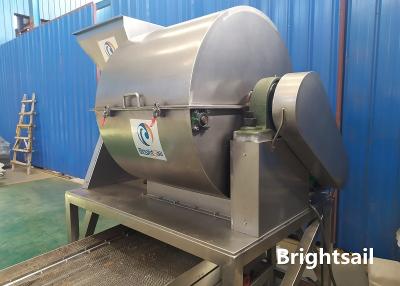 China BS Series Carob Seed Removal Machine 300-500 kg/hr Capacity with 5.5KW Crusher Motor for sale