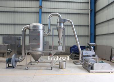 China Stainless Steel Chili Grinding Machine 100-1300kg/h Custom Capacity Hammer Mill for sale