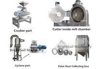 China Industrial ACM Mill 60-800kg/H Spice Grinder Stainless Steel Fine Powder Pulverizer for sale