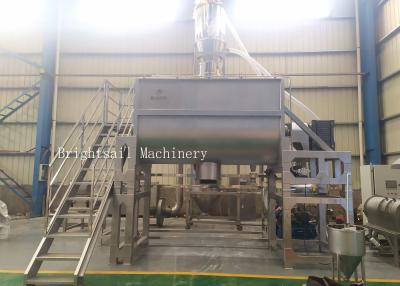 China 300L Horizontal Ribbon Blender for Food Industry - 46 RPM Mixing Speed with 7.5 kW Motor for sale