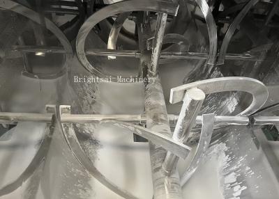 China SS304 Industrial Ribbon Mixer 3000L Capacity Horizontal Blender with 30kW Motor for sale