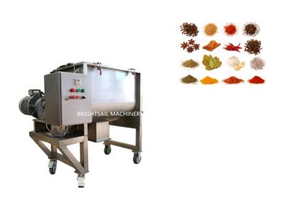 China Carbon Steel Spice Blending Ribbon Mixer Machine 100L to 20000L for Seasoning Powders for sale