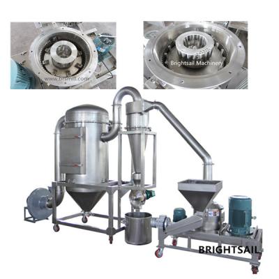 China Lemongrass Leaf Powder Pulverizer Machine 60mesh ACM Mill Grinder for sale