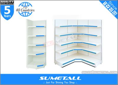 China Tego L Style Multi Tiered Shop Storage Shelves Display Fixtures For Retail Stores for sale