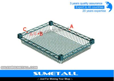 China Industrial Metal Wire Container Storage Cages for sale