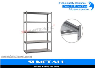 China Boltless Metal Shelving For Garage Storage / Heavy Duty Steel Storage Racks for sale