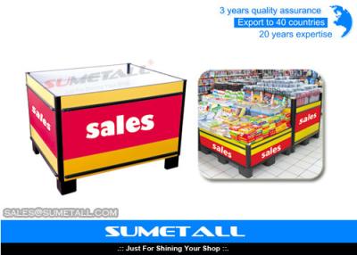 China Supermarket Promotional Display Counter Table for sale