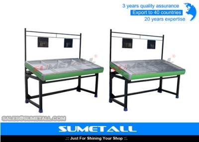 China Shop Display Shelving Units Fruit And Veg Display Stands Corrosion Protection for sale