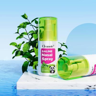 China Chinese market Saline Mint Nasal Spray 50ml With  0.9%NaCl Mint Oil for sale
