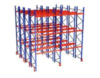 China Heavy Duty Adjustable Pallet Racking System with Q235B Steel Structure and Customizable Warehouse Storage Solution for sale