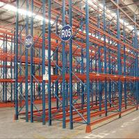 China Heavy Duty Adjustable Pallet Racking System with Q235B Steel Structure and Customizable Warehouse Storage Solution for sale
