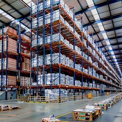 China High-Strength Steel Pallet Racking with Adjustable Levels and Heavy Loading Capacity for Efficient Warehousing for sale