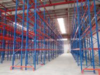 China Custom Size Back To Back High Density Pallet Racking Beam Racking System for sale