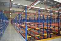 China Q355B Steel Industrial Warehouse Mezzanine Rack Systems Floor Design 200-500kg/M2 for sale
