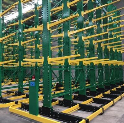 China Custom Designed Single / Double Sided Cantilever Racking For Irregular And Bulk Goods for sale