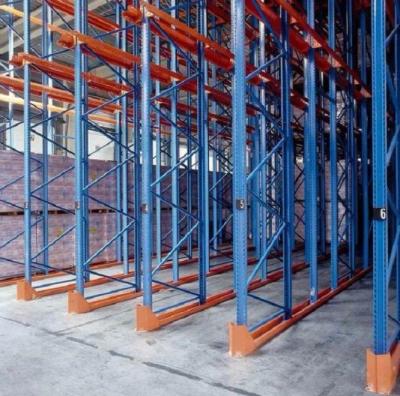 China ISO, CE Certified High-density Drive-in Racking System Industrial Pallet Racking Storage Solution for sale