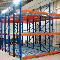 China Customized Heavy Duty Q235B Steel Gravity Pallet Flow Racking System for Warehouse Storage for sale