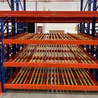 China Light Duty Gravity Carton Flow Racking Shelving High Density Storage Custom Color for sale