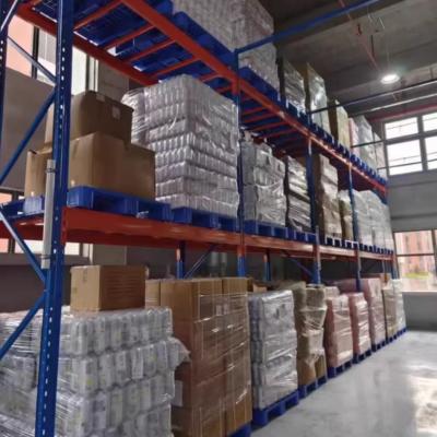 China Heavy-Duty Selective Pallet Racking System with 4000kg/layer Capacity and Customizable Dimensions in Powder Coated Finish for sale