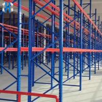 China Customizable Heavy Duty Warehouse Pallet Racking System with Q355B Steel and High Load Bearing Design for sale