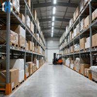 China Multi-Level Industrial Storage Racking System with Powder Coated Steel Structure for Warehouse Applications for sale