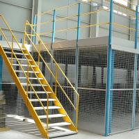 China Multi Layer Steel Structure Mezzanine Rack with Powder Coating Antirust Finishing and Customizable Size for sale