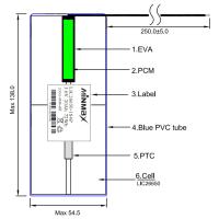 China Rechargeable Li-ion Battery Pack LIC26650 3.6V 20000mAh High Capacity for sale