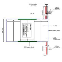 China Rechargeable Li-ion Battery Pack LIC18650 11.1V 6800mAh High Capacity for sale