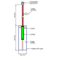 China Rechargeable Li-ion Battery LIC18650 3.6V 3350mAh High Capacity for sale