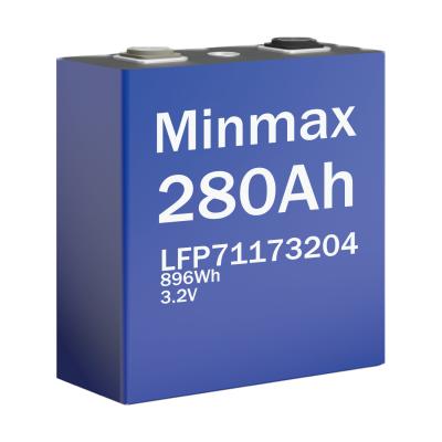 China Prismatic LiFePO4 Energy Storage Cell 280Ah LFP71173204 -20C to 60C for sale