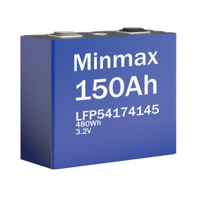 China Prismatic LiFePO4 Cell 3.2V 150Ah LFP54174145 -20°C to +60°C Discharge for sale