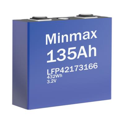 China Prismatic LiFePO4 Battery Cell 3.2V 135Ah for Energy Storage Systems for sale