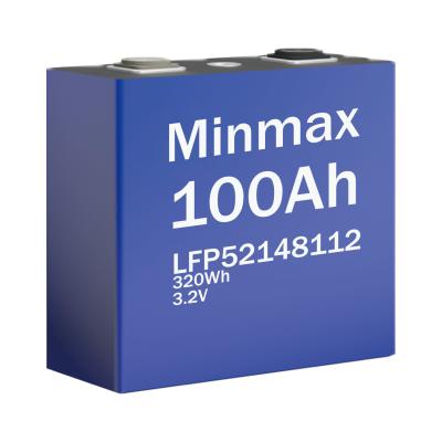 China Prismatic LiFePO4 Cell 3.2V 10000mAh Wide Temperature Range -20C to 60C for sale
