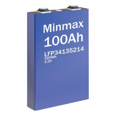 China Prismatic LiFePO4 Battery Cell 3.2V 100Ah for Energy Storage -20C to 60C for sale