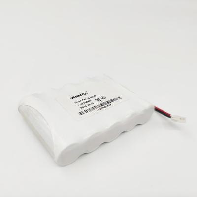 China High Temperature Ni-Cd Battery Pack 6V 600mAh Charge Discharge -20℃ to +70℃ for sale