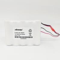China High Temperature Ni-Cd Battery Pack 12V 2200mAh for Emergency Light -20℃ to +70℃ for sale
