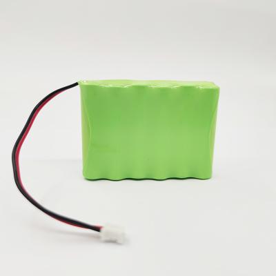 China High Temperature Ni-MH Battery Pack AAA 750mAh 6S1P -20°C to +70°C for Emergency Light for sale