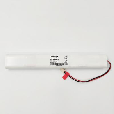 China High Temperature Ni-Cd Battery Pack 9.6V 1200mAh for Emergency Light -20℃ to +70℃ for sale