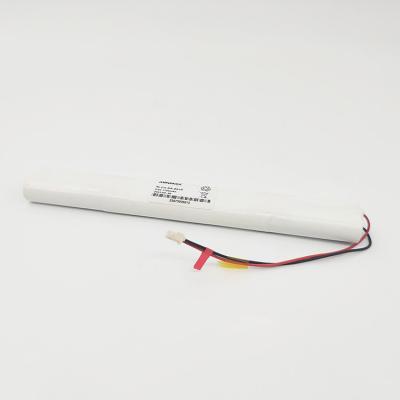 China High Temperature Ni-Cd Battery Pack 9.6V 1100mAh for Emergency Light -20℃ to +70℃ for sale