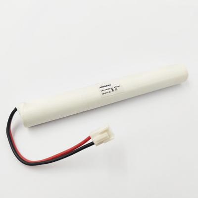 China High Temperature Ni-Cd Battery Pack 3.6V 1400mAh for Emergency Light -20℃ to +70℃ for sale