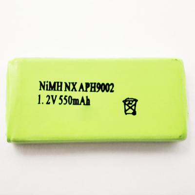 China High Temperature Ni-MH Battery Pack 1.2V 550mAh Charge Discharge -20℃ to +70℃ for sale