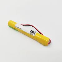 China High Temperature Ni-Cd Battery Pack 2.4V 800mAh for Emergency Light -20℃ to +70℃ for sale