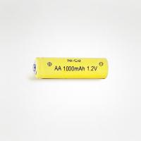 China High Temperature Ni-Cd Battery 1.2V 1000mAh Charge Discharge -20℃ to +70℃ for sale
