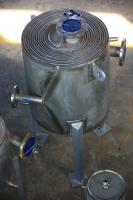 China Spiral Heat Exchanger 40 Square Meter Strong Oil Water Spiral Plate Heat Exchanger for sale
