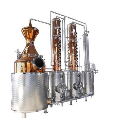 China Small Distillation Wine Essential Oil Distiller Still 5L 10L Column for sale