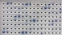 China Small Hole Die Cut 0.15mm Double Coated Tissue Tape 9448A with High Temperature Resistance for sale