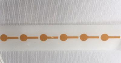 China Die Cut Polyimide Adhesive Tape 0.08mm Thickness Heat Resistant for High Temperature Applications for sale