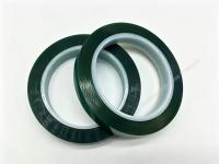 China 55μm Green PET Silicone Tape with 180℃ Heat Resistance and Residue-Free Peeling for Electronics Protection for sale
