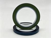 China 55μm Dark Blue PET Silicone Tape 180°C Heat Resistant for LCD Protection and Masking for sale