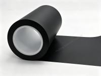 China 80μm Heat Resistant Black PI Tape for PCB Protection and Gold Finger Lamination for sale